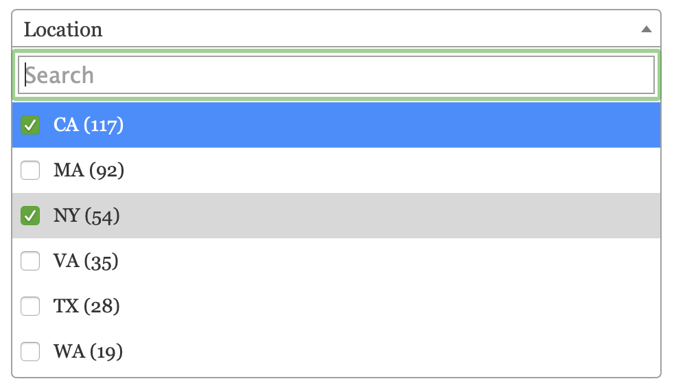 Facets Select2 Multi Checkboxes Widget Drupal